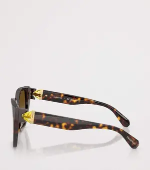 SWAROVSKI Sk6044u Irregular Sunglasses - Brown
