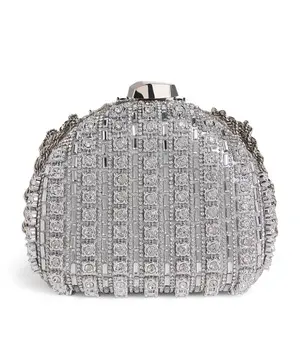 DAVID CHARLES Diamanté-embellished Handheld Bag