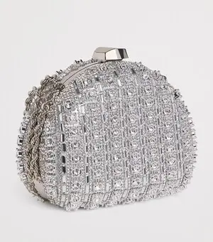 DAVID CHARLES Diamanté-embellished Handheld Bag
