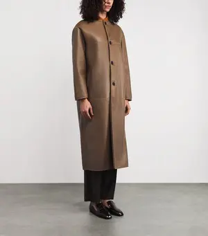 ARMA Shearling-leather Rilana Coat