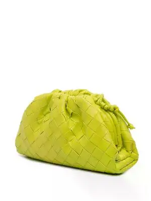 Bottega Veneta Nappa Intrecciato The Mini Pouch Crossbody Bag - Green
