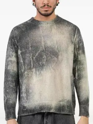 Avant Toi Distressed Sweaters For Men