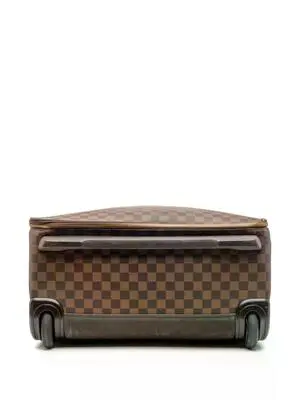 LOUIS VUITTON 2009 Damier Ebene Pegase 65 Travel Bag - Brown