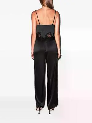 FLEUR DU MAL Lace Juliet Top - Black