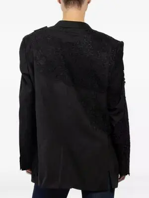 1/OFF Lace Single-breasted Blazer