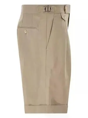 Brunello Cucinelli Turn-up Hem Shorts - Neutrals