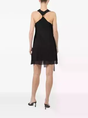 SETCHU Tie-neck Mini Dress