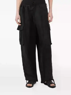 Masnada Drawstring Wide-leg Cargo Trousers