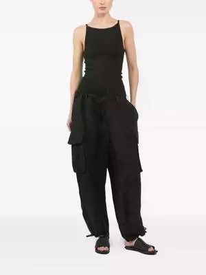 Masnada Drawstring Wide-leg Cargo Trousers