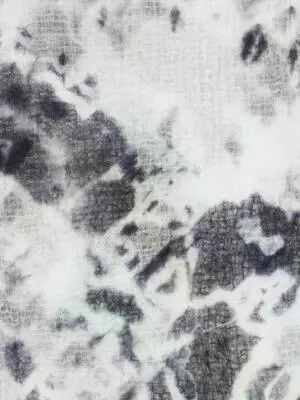 SUZUSAN Tie-dye Fringed Scarf