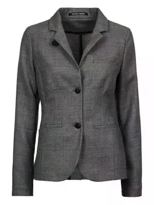 HANNES ROETHER Buttoned Notched-lapels Blazer
