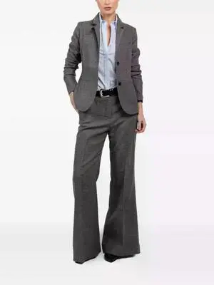 HANNES ROETHER Buttoned Notched-lapels Blazer