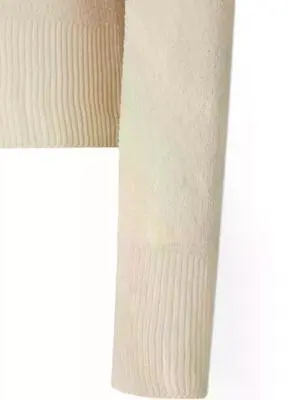 Victoria Beckham Ribbed V-neck Cardigan