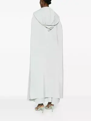 REEM AL DHAHERI Embroidered Hooded Kaftan Set