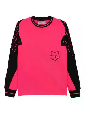 KIKO KOSTADINOV Perforated Long-sleeve Sweatshirt - Pink