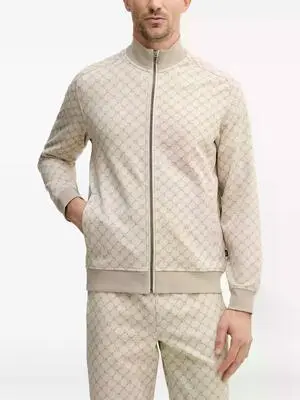 JOOP! Patterned Zip-up Hoodie