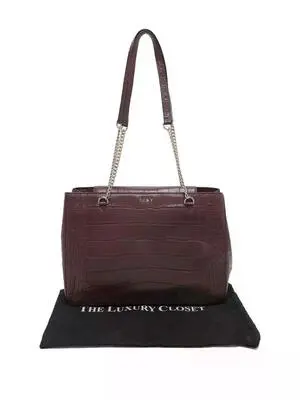 Dkny Embossed Chain Bag