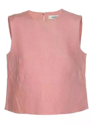 Valentino Garavani Round Neck Tops