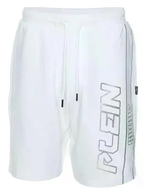 PLEIN SPORT Logo Shorts - White