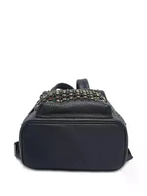 Mcm Stark Studded Leather Backpack