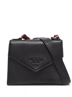 Prada Monochrome Leather Shoulder Bag