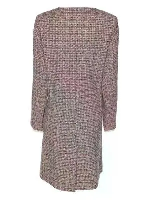 Max Mara Tweed Button Coat