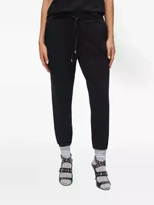 Liu Jo Elasticated Fleece Track Pants - Black