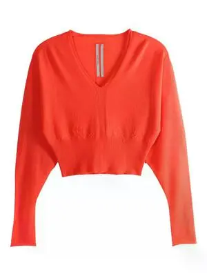 Women's Orange Knitwear