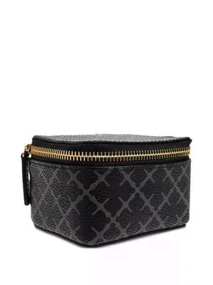BY MALENE BIRGER Geometric-print Zip-fastening Jewellery Box
