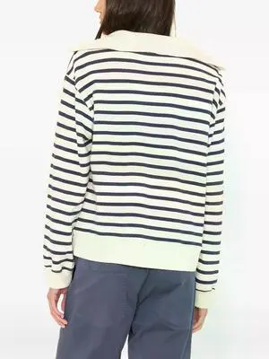 Xirena Kat Half-zip Striped Sweatshirt