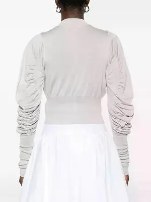 VIVIENNE WESTWOOD Eli Cropped Cardigan - Neutrals