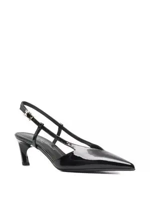 SERGIO LEVANTESI Eva Slingback Pointed Pumps