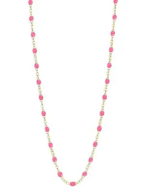 Gigi Clozeau Classic Gigi Resin Necklace - Gold