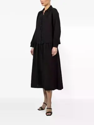 Xirena Julianne Gathered Shirt - Black