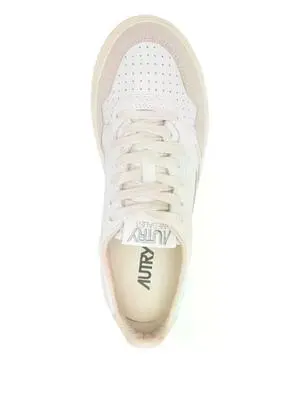 AUTRY Medalist Perforated Sneakers - White