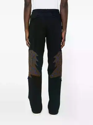 KIKO KOSTADINOV X Fox Lab Perforated Fleece Jogger - Black