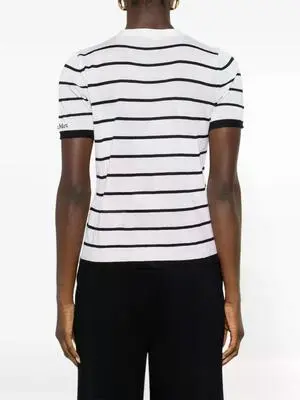 Max Mara Striped T-shirt - White