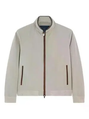 Paul & Shark Typhoon Re-4x4 Bomber Jacket - Neutrals