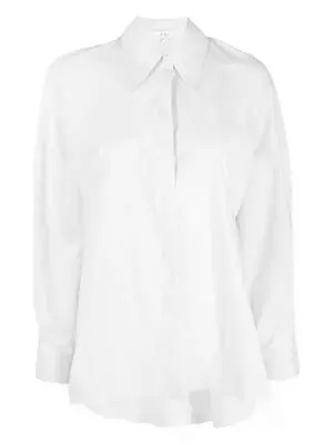 Tibi Pointed Collar Shirts For Women
