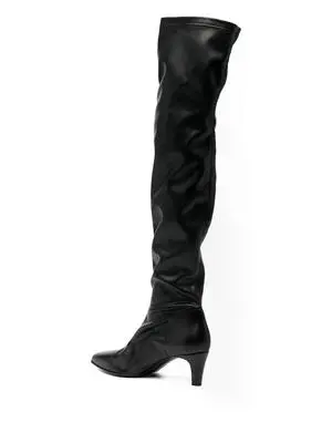 CHUCKIES 60mm Leather Boots