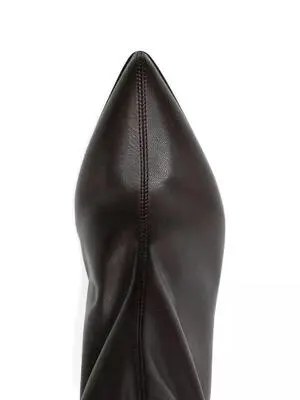 CHUCKIES 60mm Leather Over-the-knee Boots