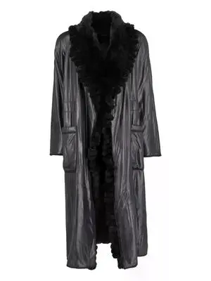 Fendi Fur-insert Long Coat