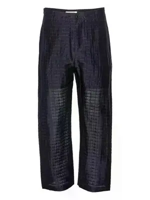 Henrik Vibskov Button Grid Trousers