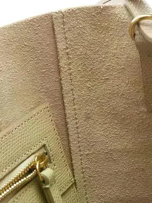 Celine 2010s Small Hippopotamus Two-tone Tote Bag - Neutrals