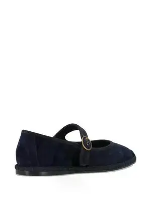 Polo Ralph Lauren Buckle Ballet Flats - Blue