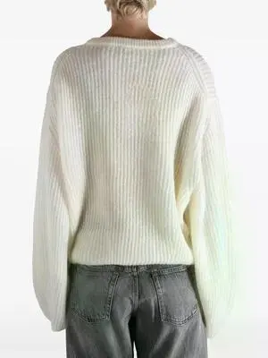 TOTEME Ribbed Knit Sweater - Neutrals