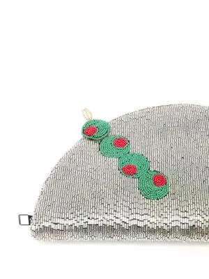 SIMONMILLER Lune Martini Clutch Bag - Silver