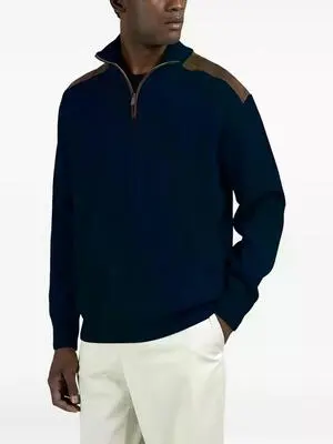 Paul & Shark Half-zip Knit Sweater