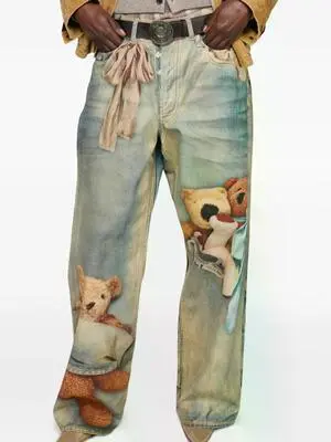 Acne Studios Printed Trousers