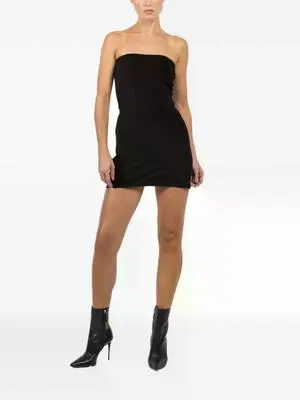 Norma Kamali Side-slit Mini Skirt